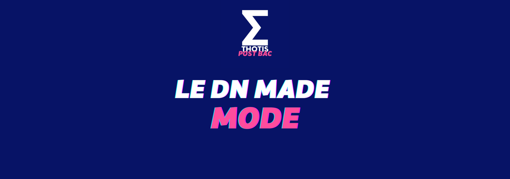 DNMADe Mode : débouchés, matières et admission - Thotis