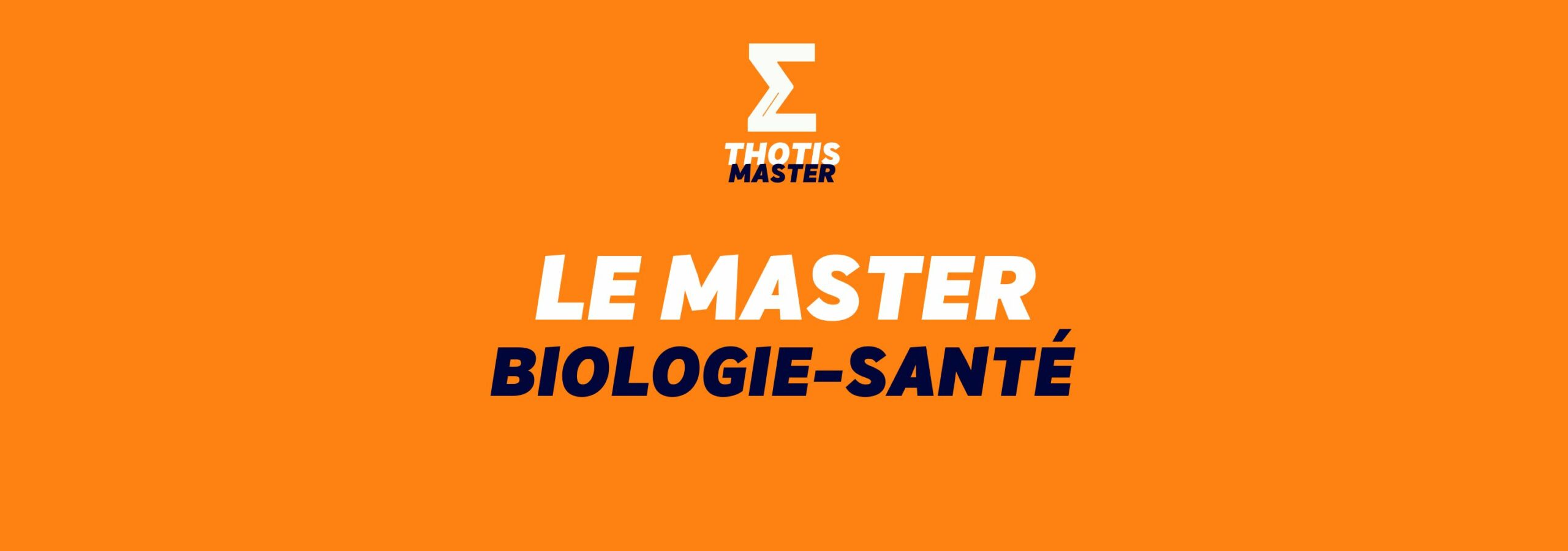 Le Master Biologie-santé : organisation, spécialisations, débouchés ...