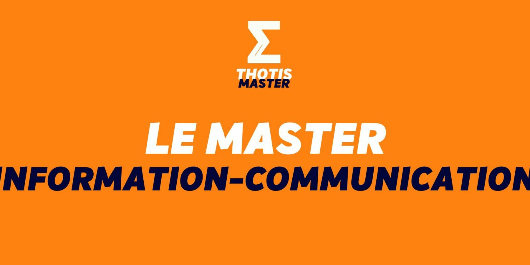 Le Master Information-communication : organisation, spécialisations ... Le Master Information-communication : organisation, spécialisations ...