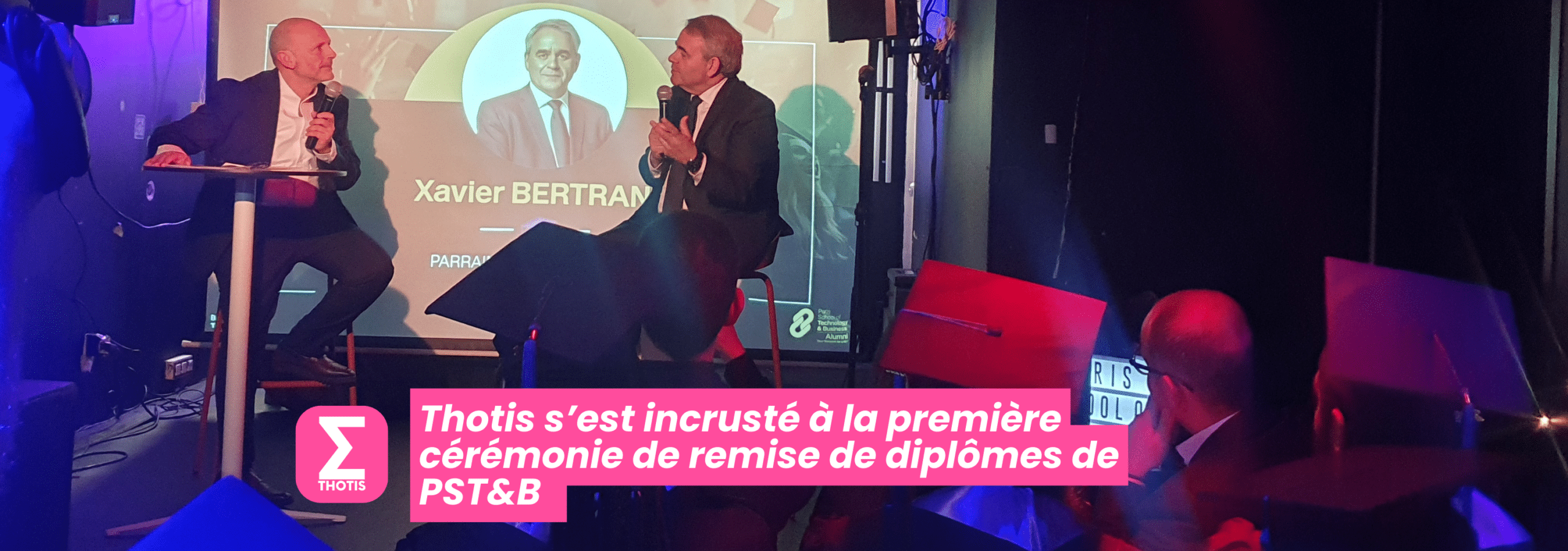 Thotis s’est incrusté à la première cérémonie de remise de diplômes de ...