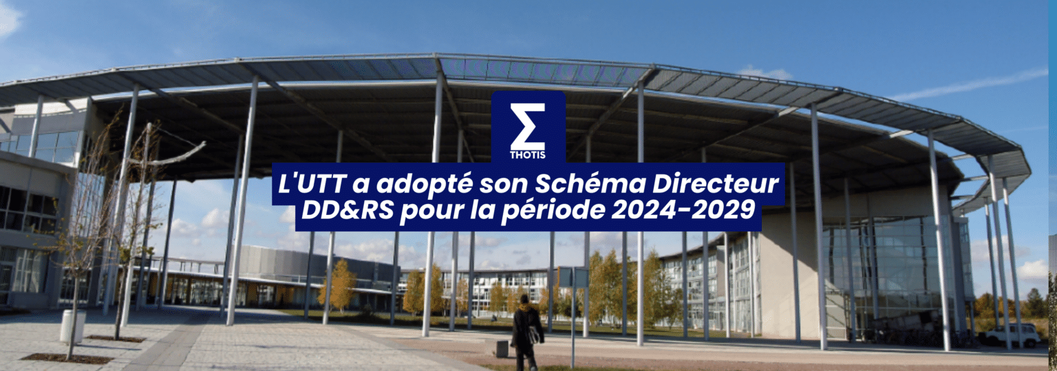 L’UTT a adopté son Schéma Directeur DD&RS pour la période 2024-2029 ...
