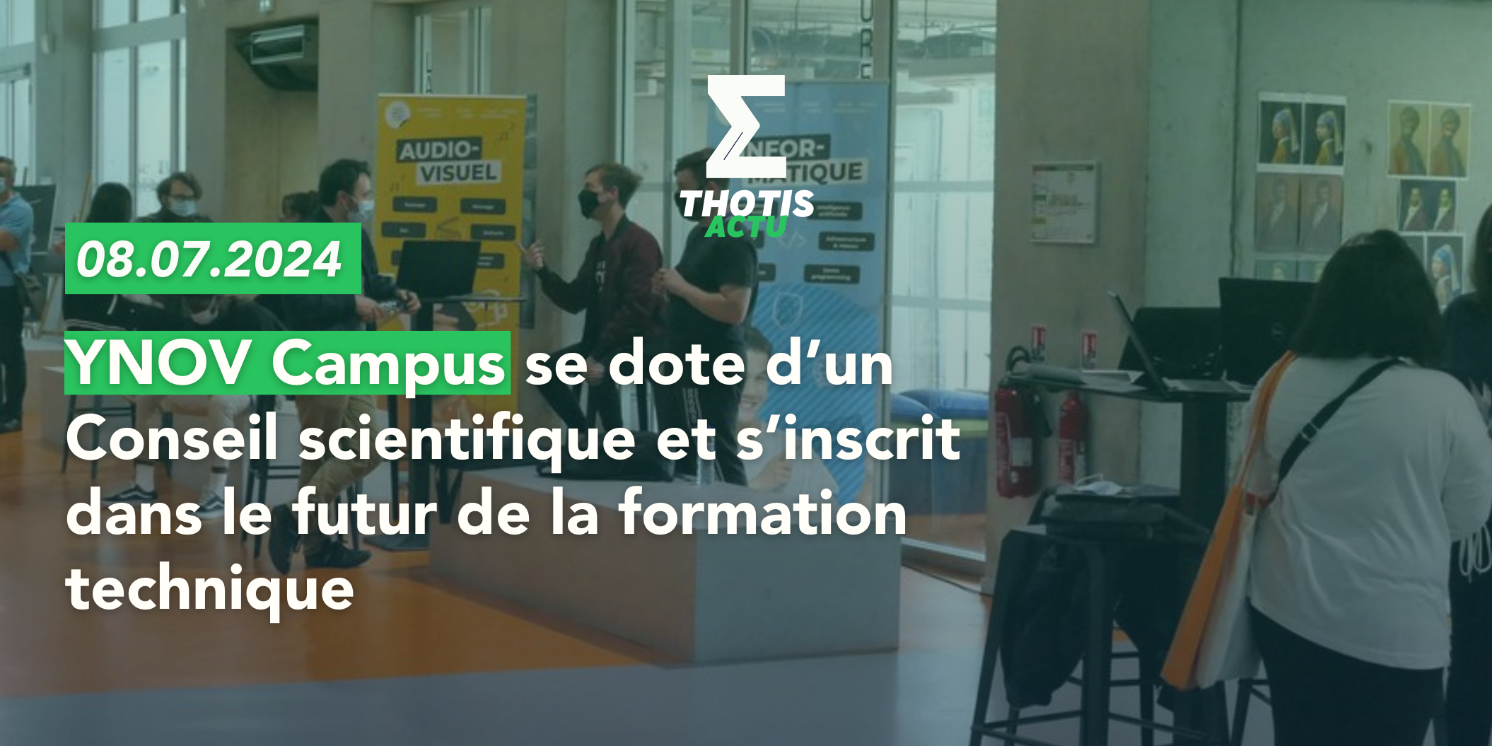 YNOV Campus se dote d’un Conseil scientifique et s’inscrit dans le futur de la formation ...