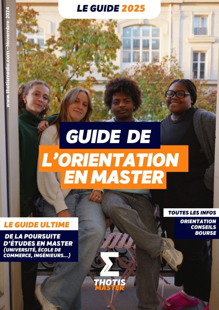 Mon Master : la procédure d’admission en Master - Thotis