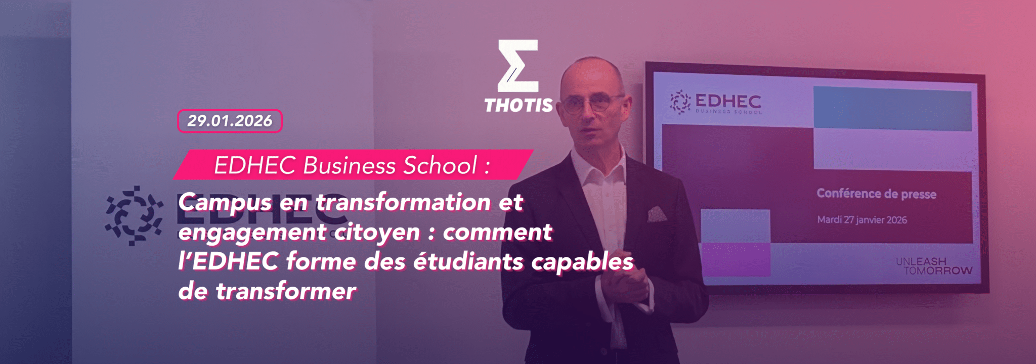 Campus en transformation et engagement citoyen : comment l’EDHEC forme ...