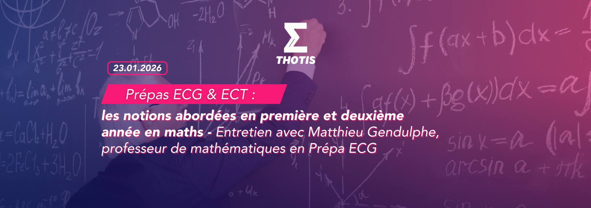 Prépas ECG & ECT : les notions abordées en première et deuxième année ...